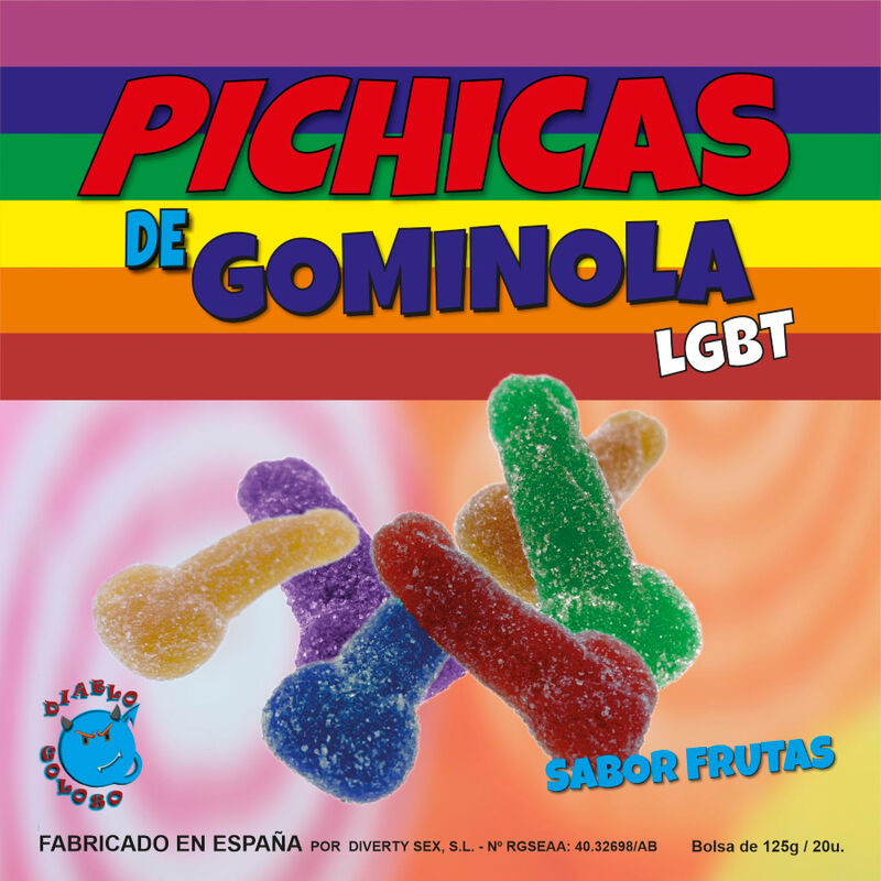 PRIDE - LGBT FRUITS WITH SUGAR Gummy Chips – SexDivinity